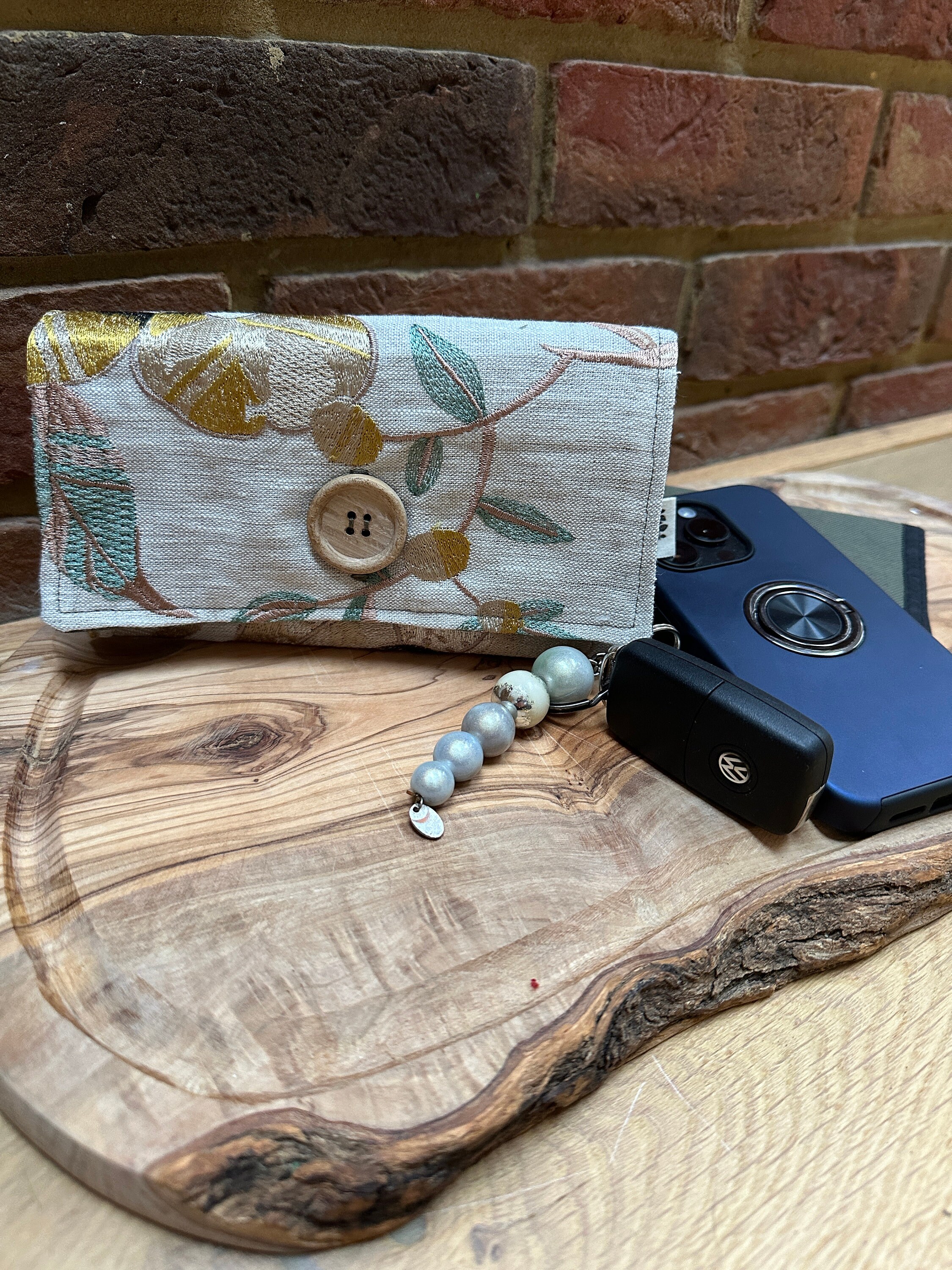 Eco Friendly Clutch Bag, Upcycled Zero Waste Purse, a Lovely Gift for ...