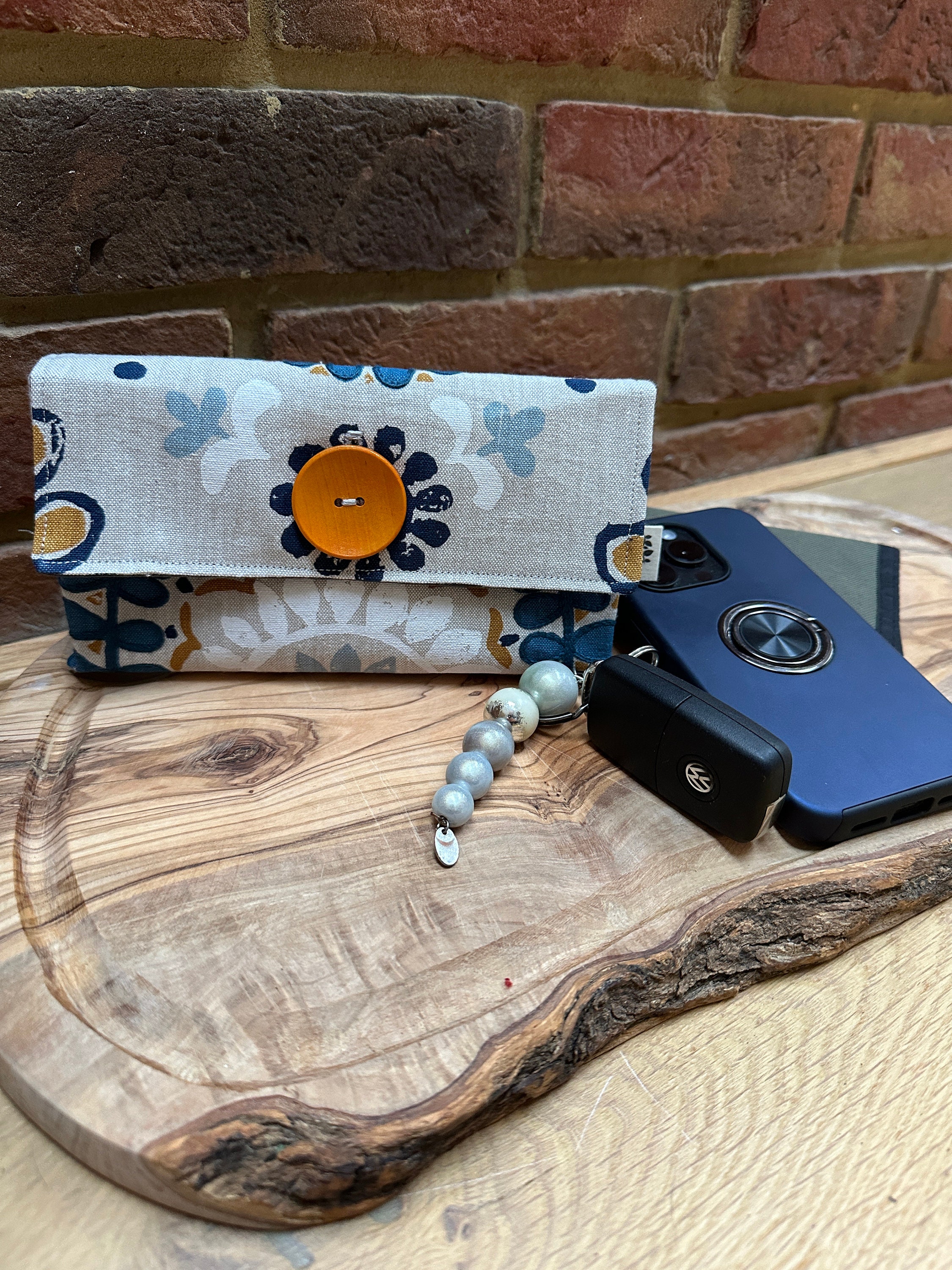 Eco Friendly Clutch Bag, Upcycled Zero Waste Purse, a Lovely Gift for ...