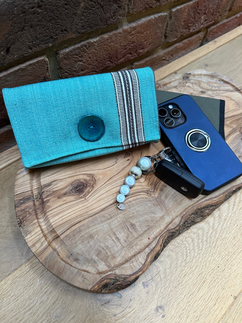 Eco Friendly Clutch Bag, Upcycled Zero Waste Purse, a Lovely Gift for ...