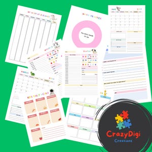 2025 ADHD Planner for Kids: Printable Daily Organizer to Help Kids Stay ...