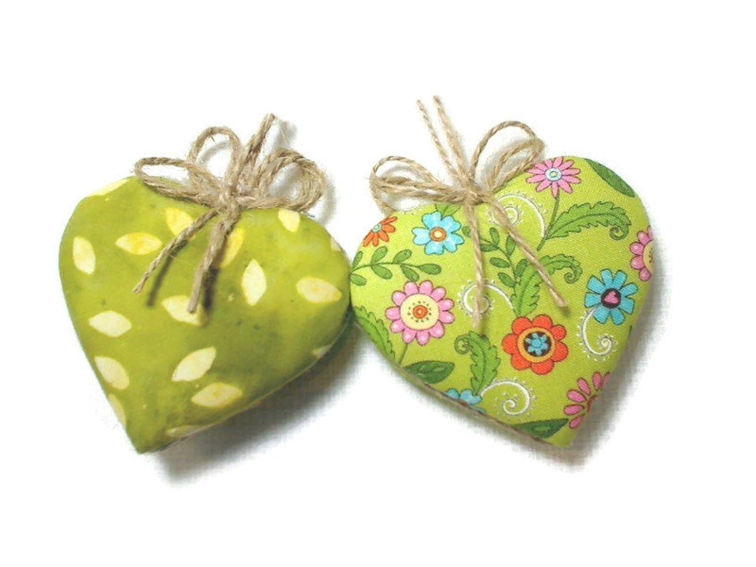 Green Heart Ornaments party Favors Tree Ornament St Patrick's Day ...