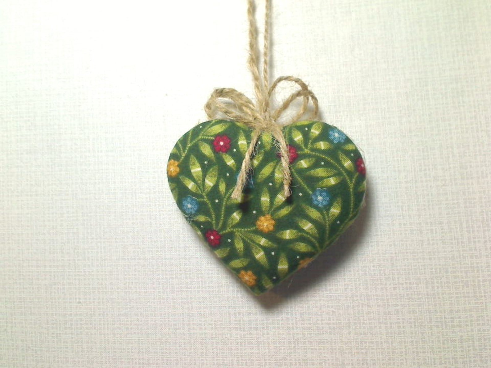 Green Heart Ornament Gift Idea Party Favor Irish Decor Tree Ornament ...