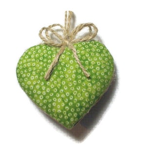 Green Heart Ornament Gift Idea Party Favor Irish Decor Tree Ornament ...