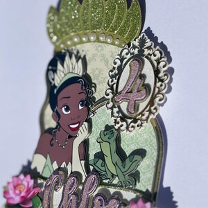 Princess Tiana Cake Topper - Etsy