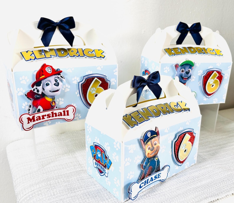 Paw Patrol Gable Box - Etsy
