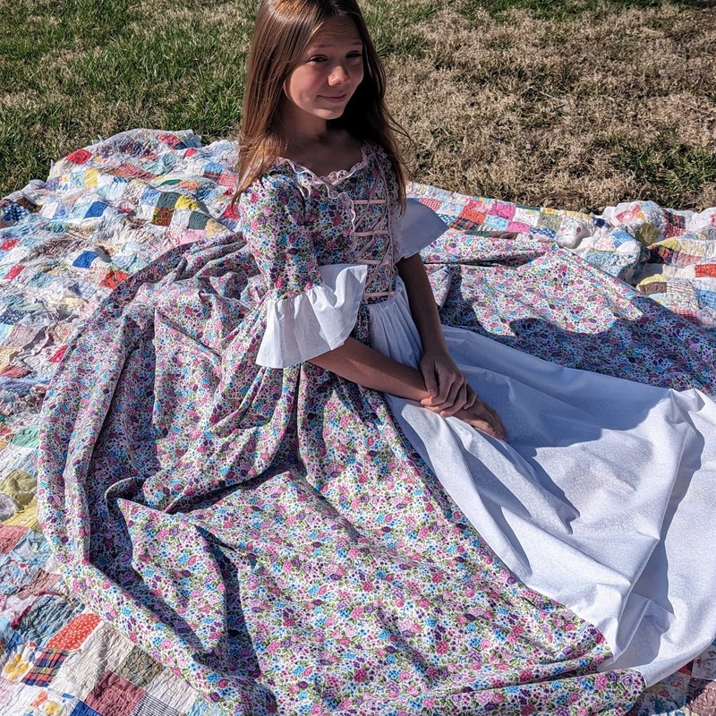 Colonial Dress - Etsy