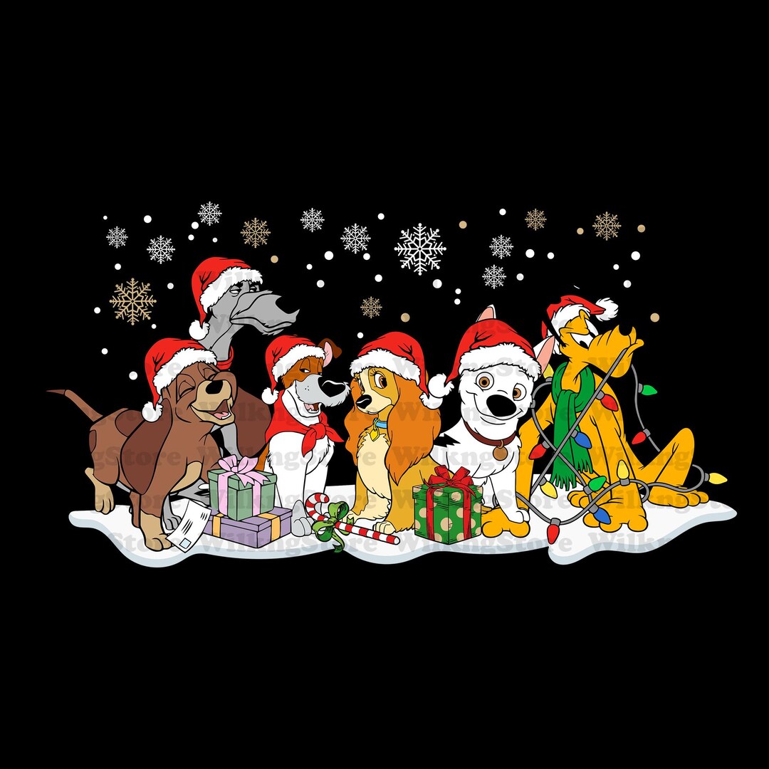 Christmas Dogs Png, Merry Christmas Png, Christmas Squad Png, Christmas ...