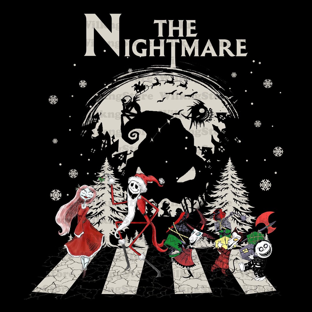 Christmas Nightmare Friends PNG, Winter Christmas Png, Cute Nightmare ...