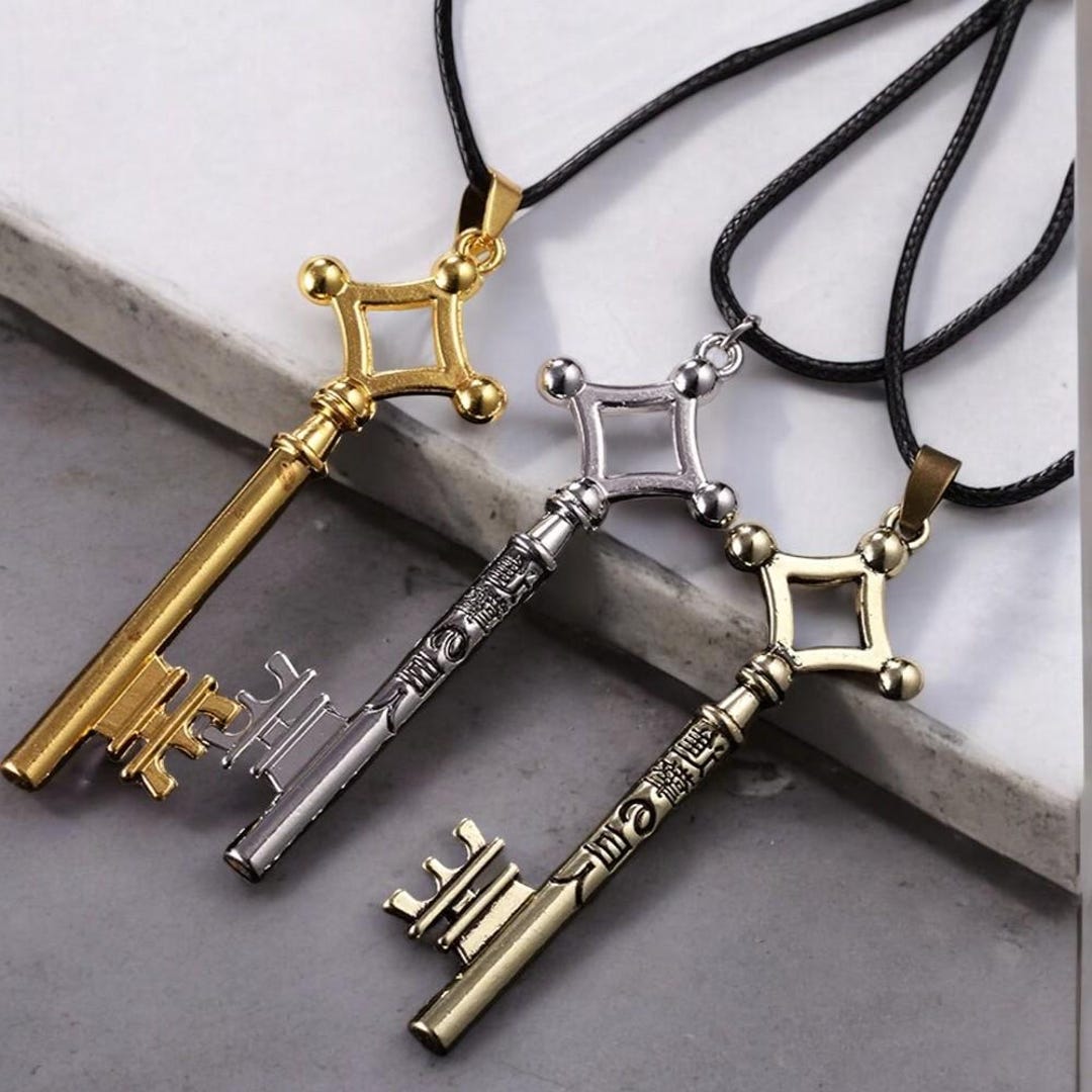 Attack on Titan Basement Key Necklace Eren Basement Key, Cosplay ...