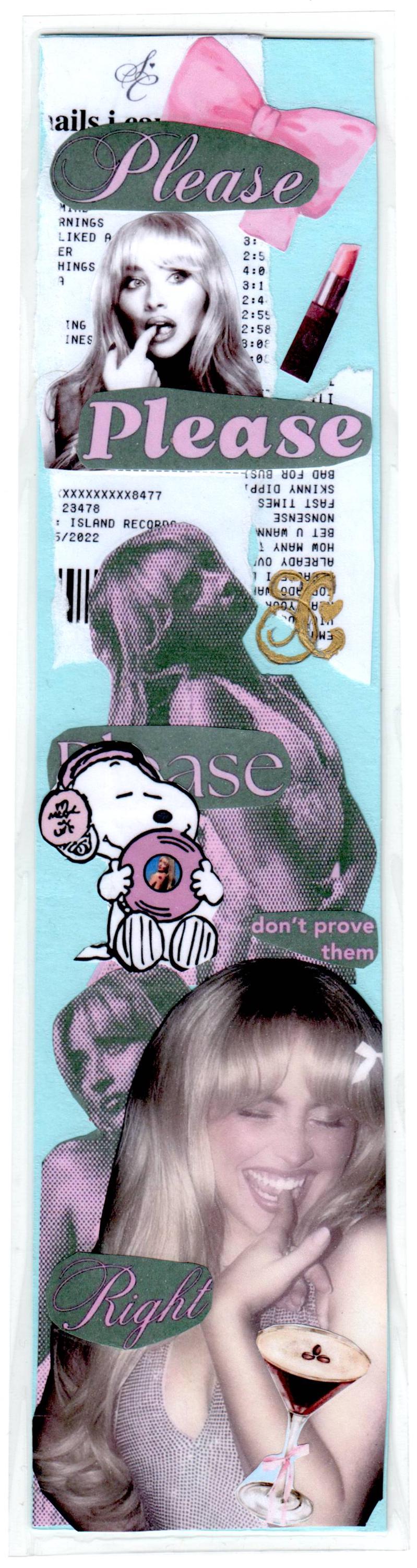 Sabrina Carpenter, Bookmark Sabrina Carpenter, Bookmark, Book ...