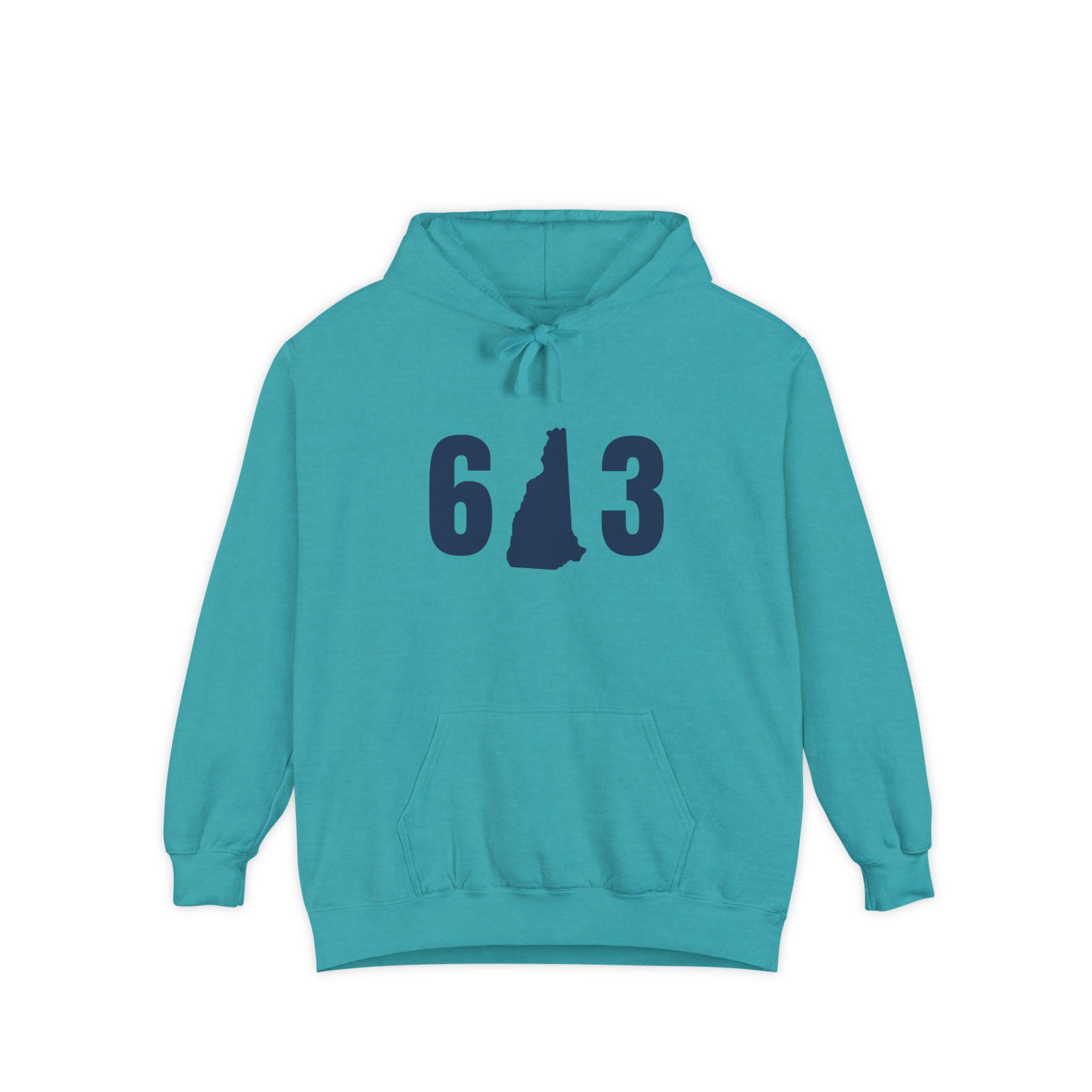 603 New Hampshire Hoodie - Comfort Colors State Silhouette Pullover - Etsy