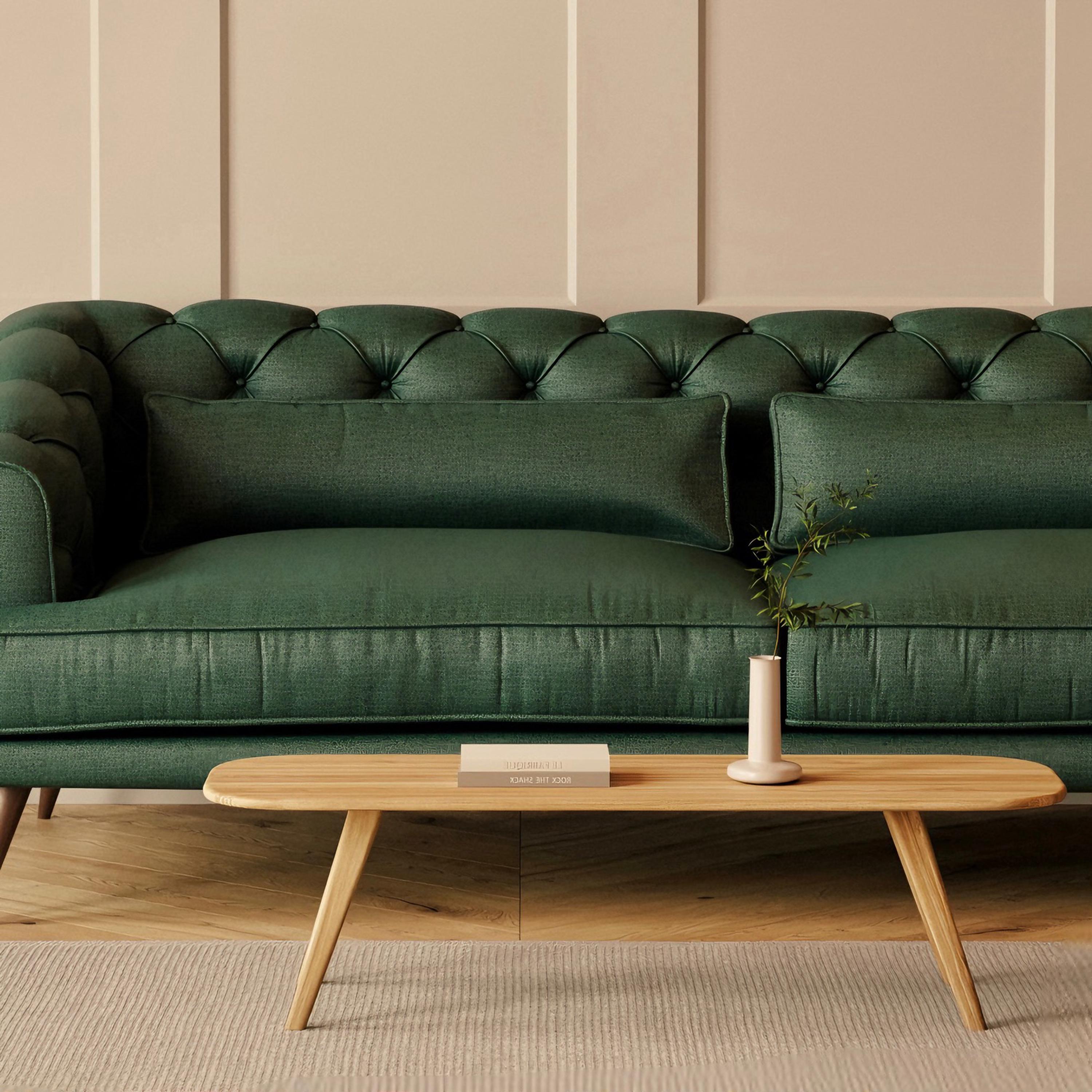 Modern Wooden Coffee Table – Minimalist Scandinavian Style, Perfect for ...
