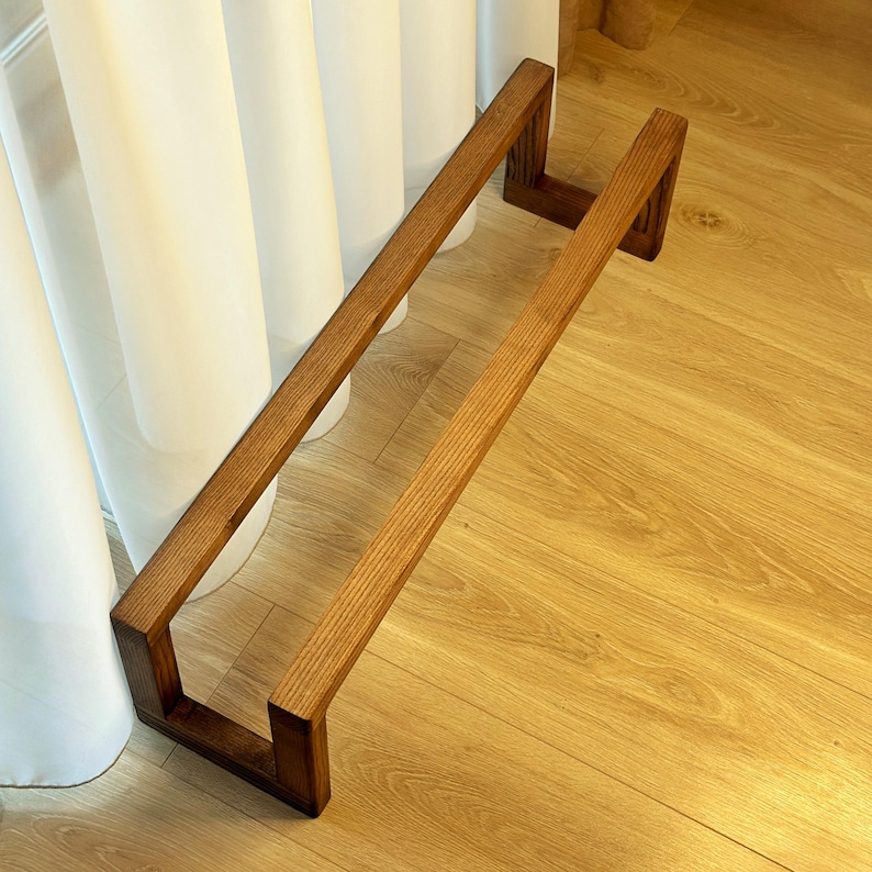 Premium Solid Oak Shoe Rack Rustic Wood Shoe Shelf Organizer for ...