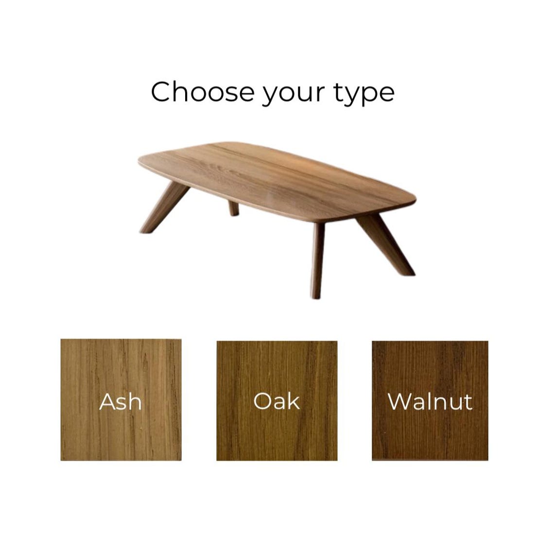 Modern Coffee Table - Minimalist Design, Durable Wood Top, Space-saving ...
