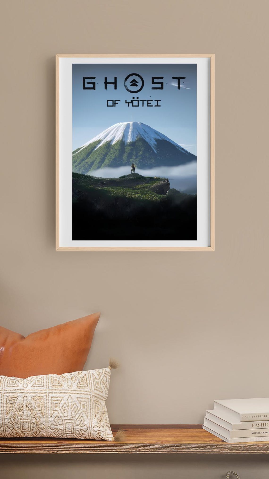 Ghost of Yötei Poster A4 Format - Etsy