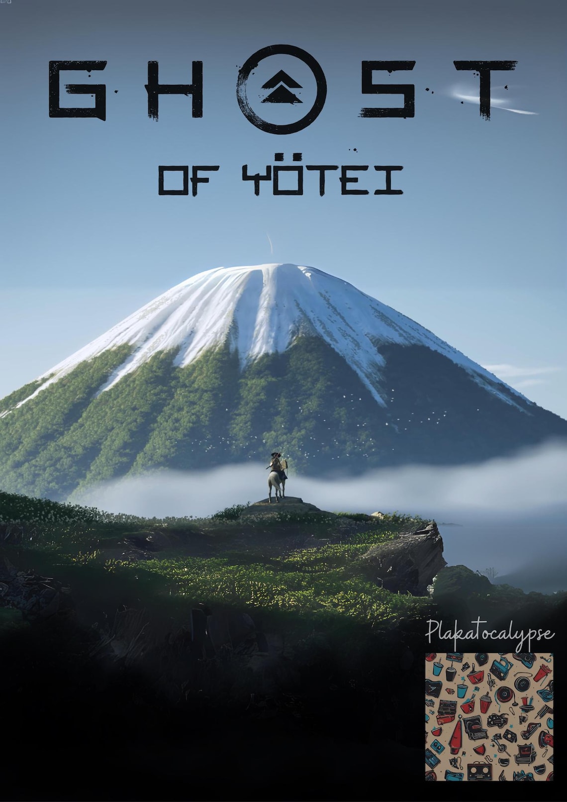 Ghost of Yötei Poster A4 Format - Etsy