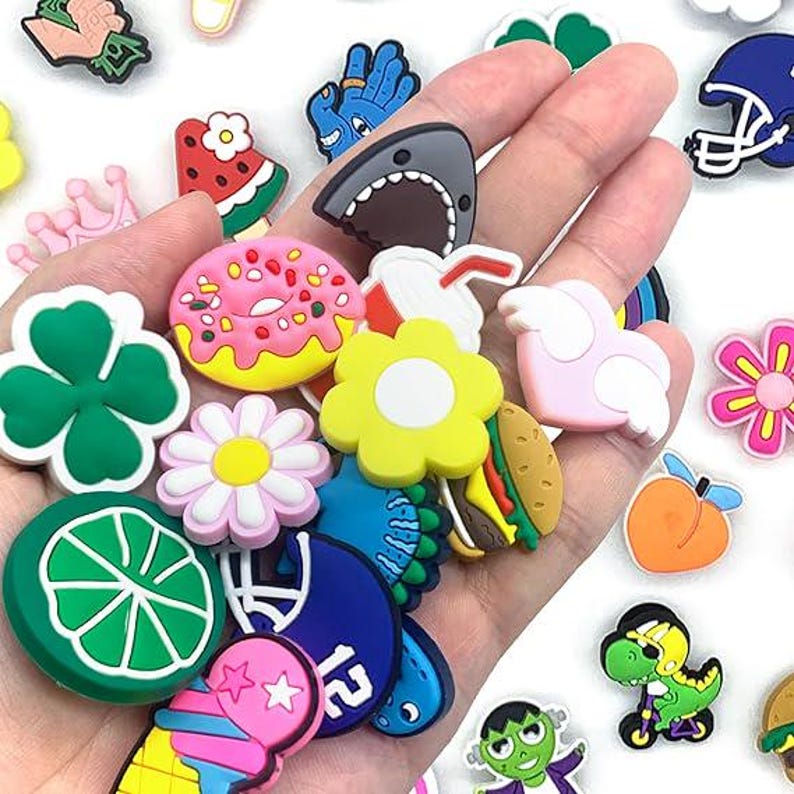 Custom PVC Croc Charms, Custom Jibbitz, Croc Pins, PVC Shoe Charms ...