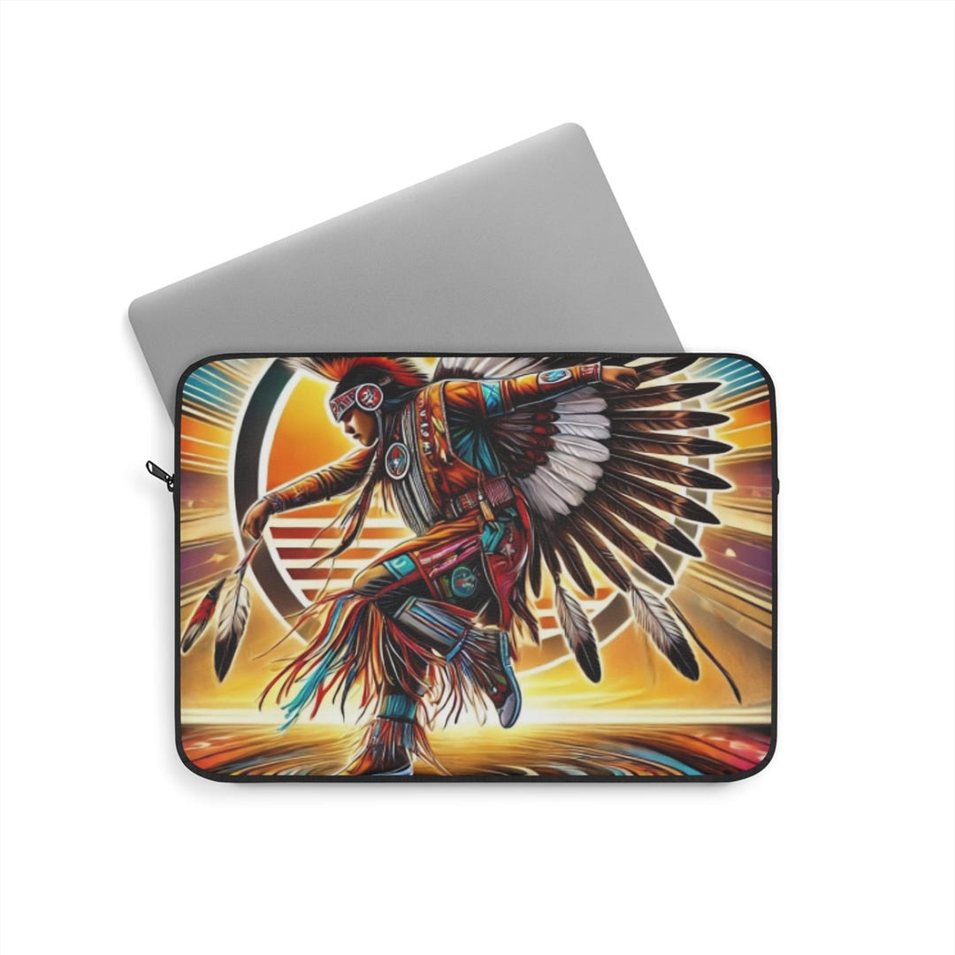 Native American Heritage Laptop Sleeve Colorful Sleeve Featuring ...