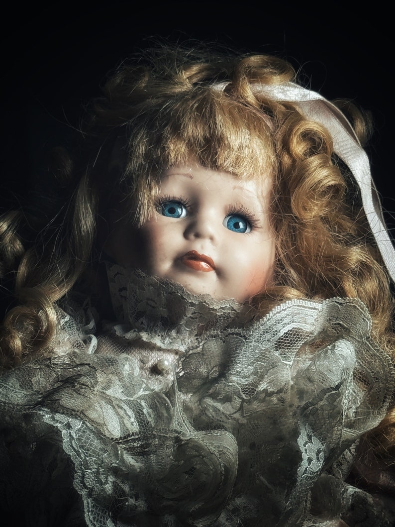 HAUNTED DOLL - Vintage Porcelain Doll With Spirit Attachment - Mary - Etsy