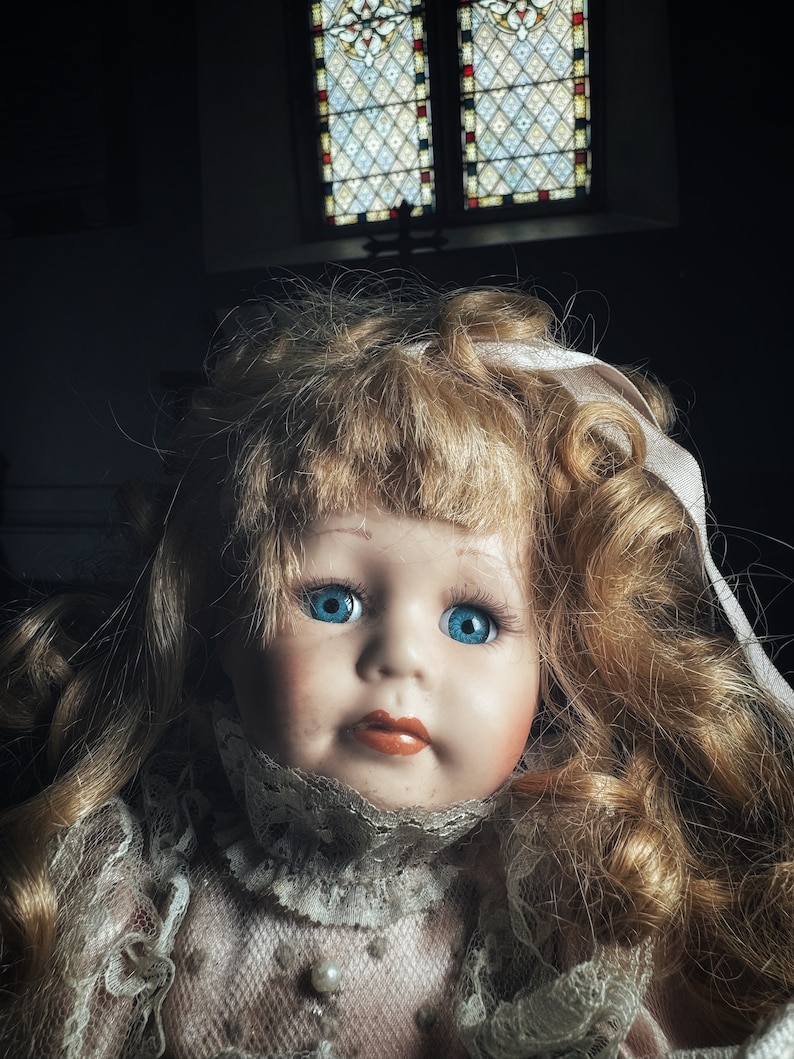 HAUNTED DOLL - Vintage Porcelain Doll With Spirit Attachment - Mary - Etsy