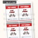 Pit Crew VIP Passes - Race Car / F1 Birthday Party Digital Card/tag ...