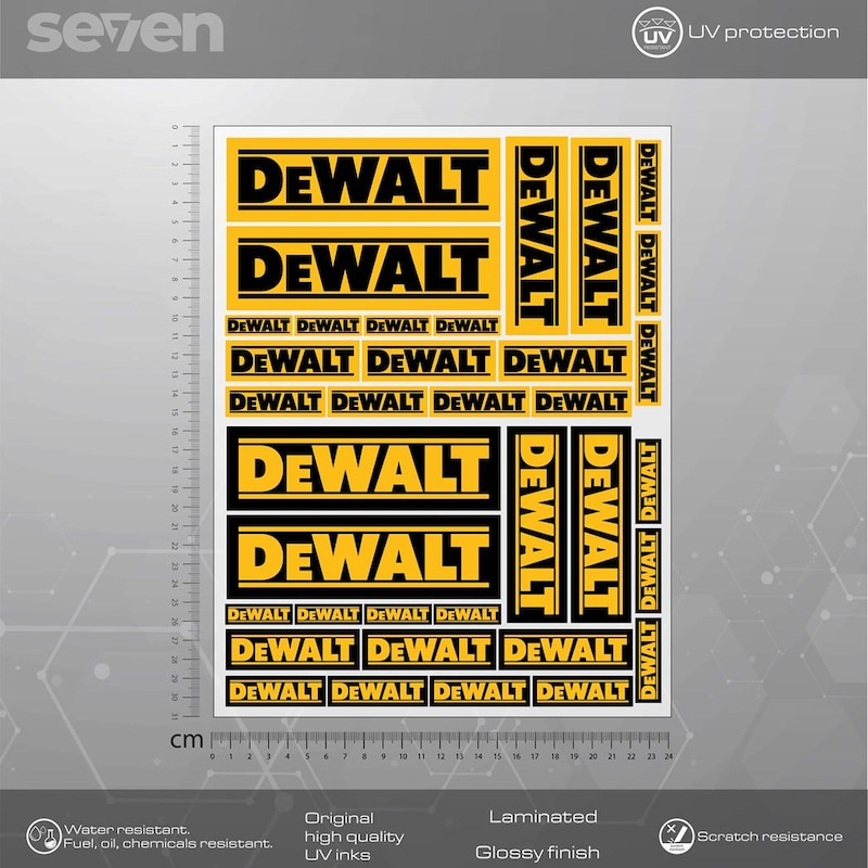 Dewalt Tools Decals - Etsy