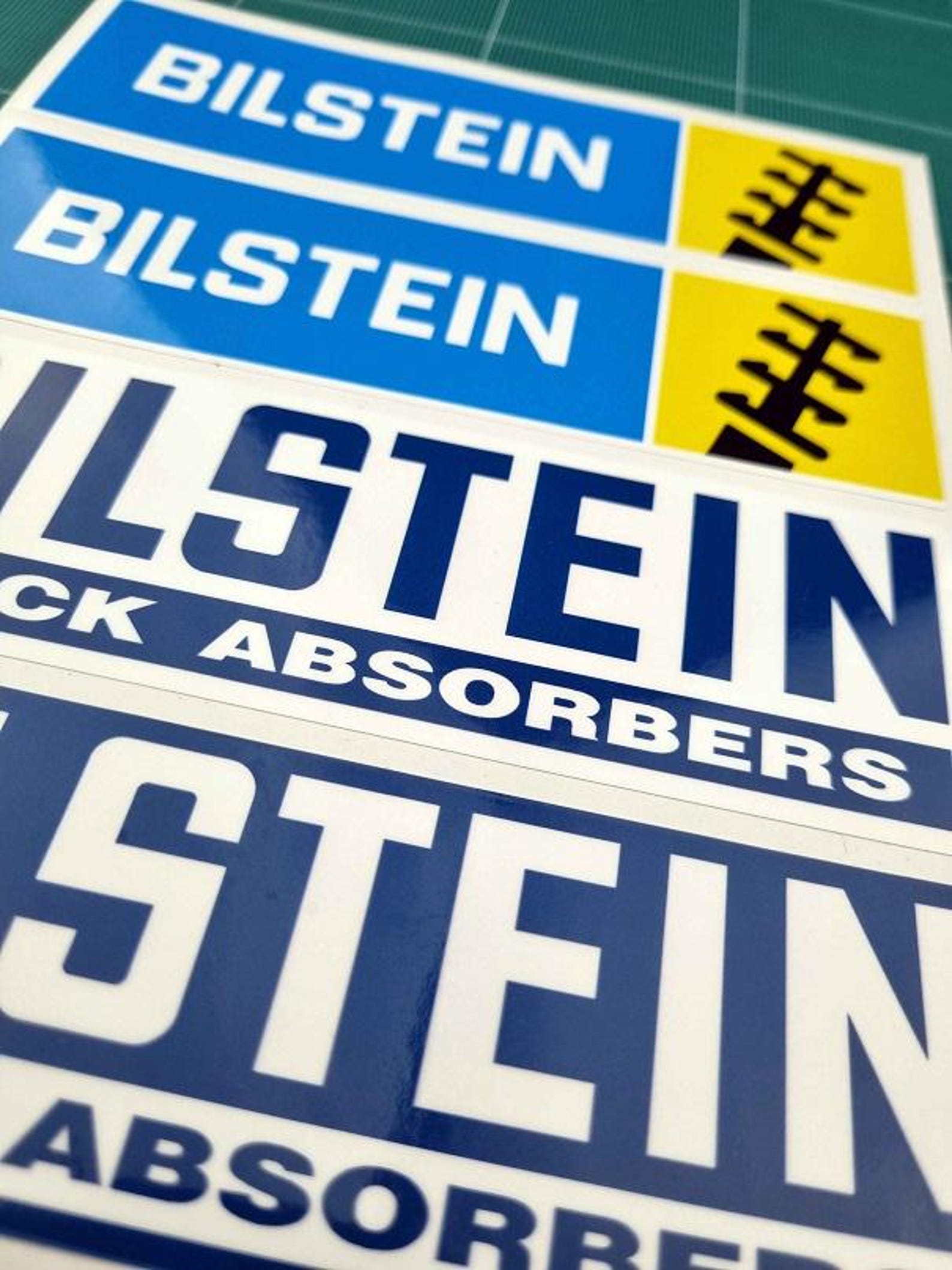 BILSTEIN Stickers Set, BILSTEIN Decals, Medium Set Car, Bike, Laptop ...