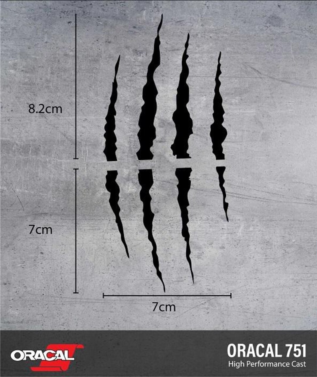 Claw Sticker, Claw Helmet Decal, Motorbike Stickers High Quality ...