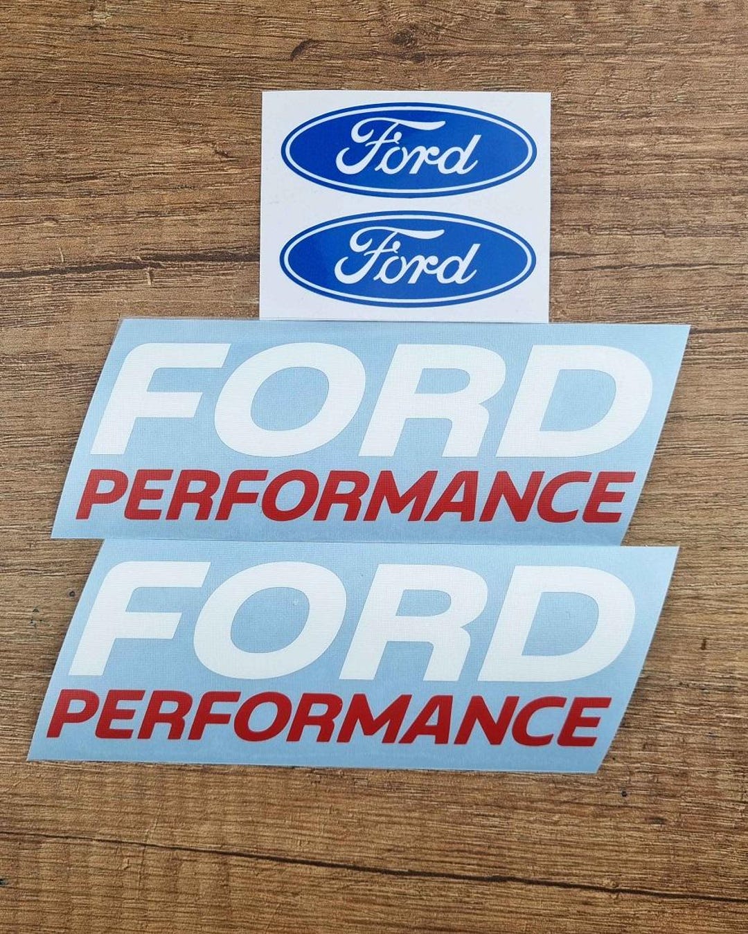 2x Ford Performance Decals, Sticker +2 Logo Stickers High Quality 751C ...