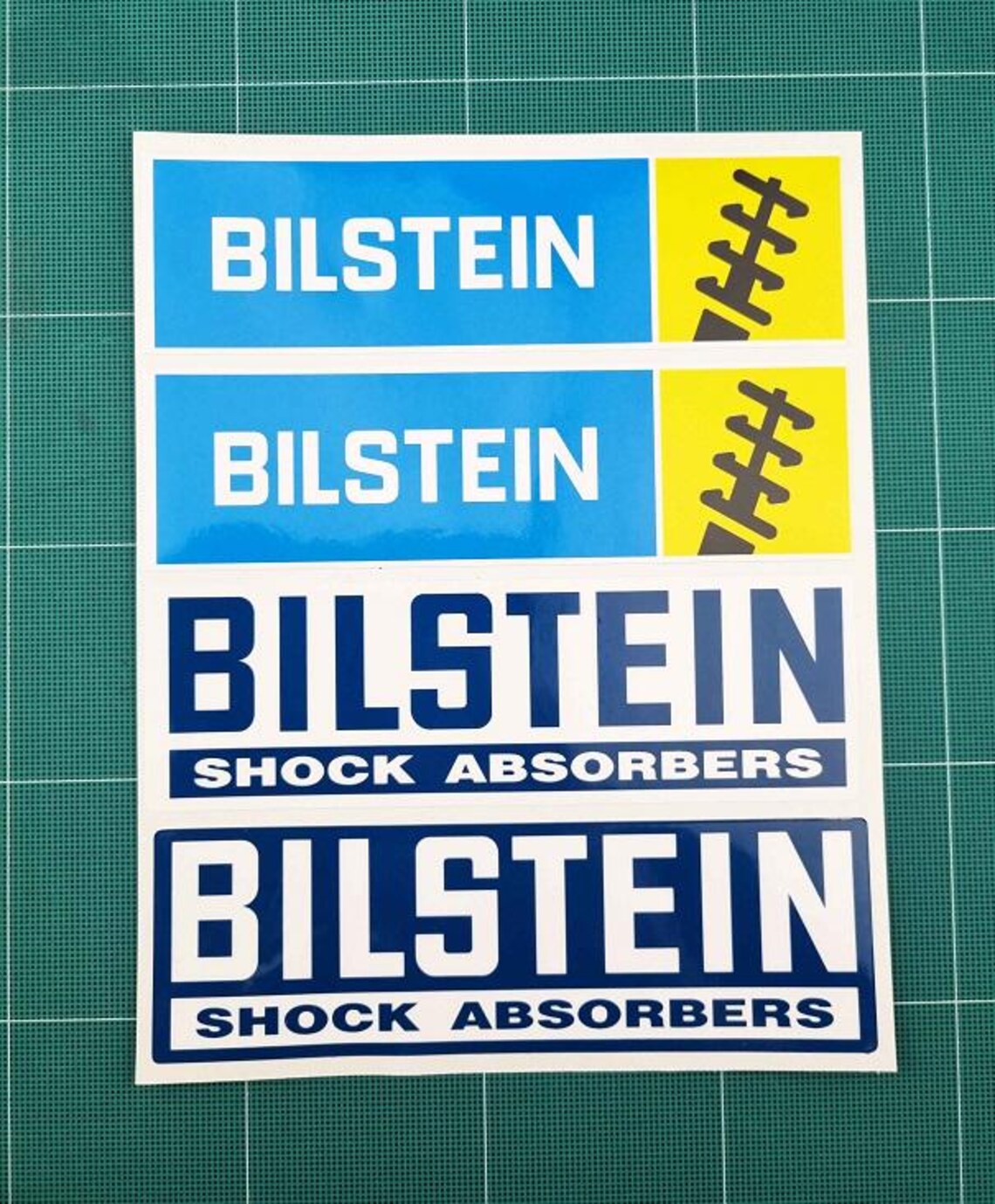 BILSTEIN Stickers Set, BILSTEIN Decals, Medium Set Car, Bike, Laptop ...