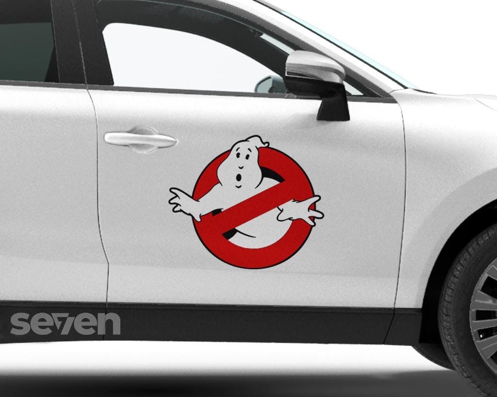 Ghostbusters Car Sticker, Ghostbusters Car Door Decal, High Quality ...
