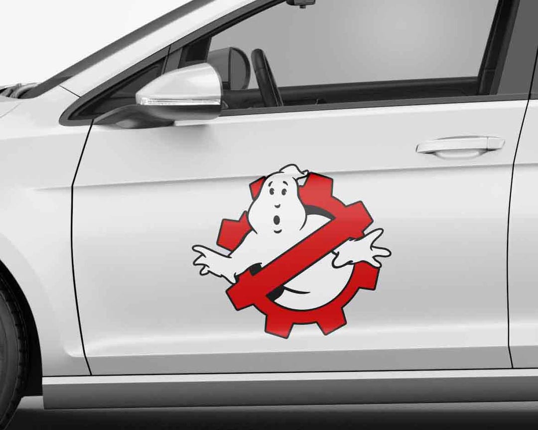 2x Ghostbusters Engineer, Car Sticker, Ghostbusters Engineer Car Door ...