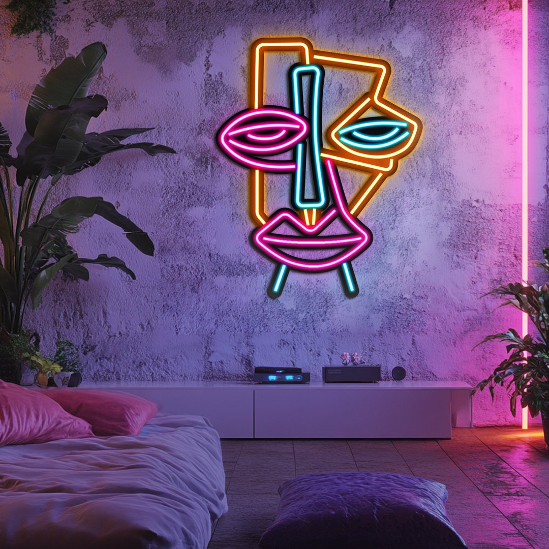 Aesthetic Metal Neon Sign, Neon Wall Art, Neon Light Sign,custom Neon ...