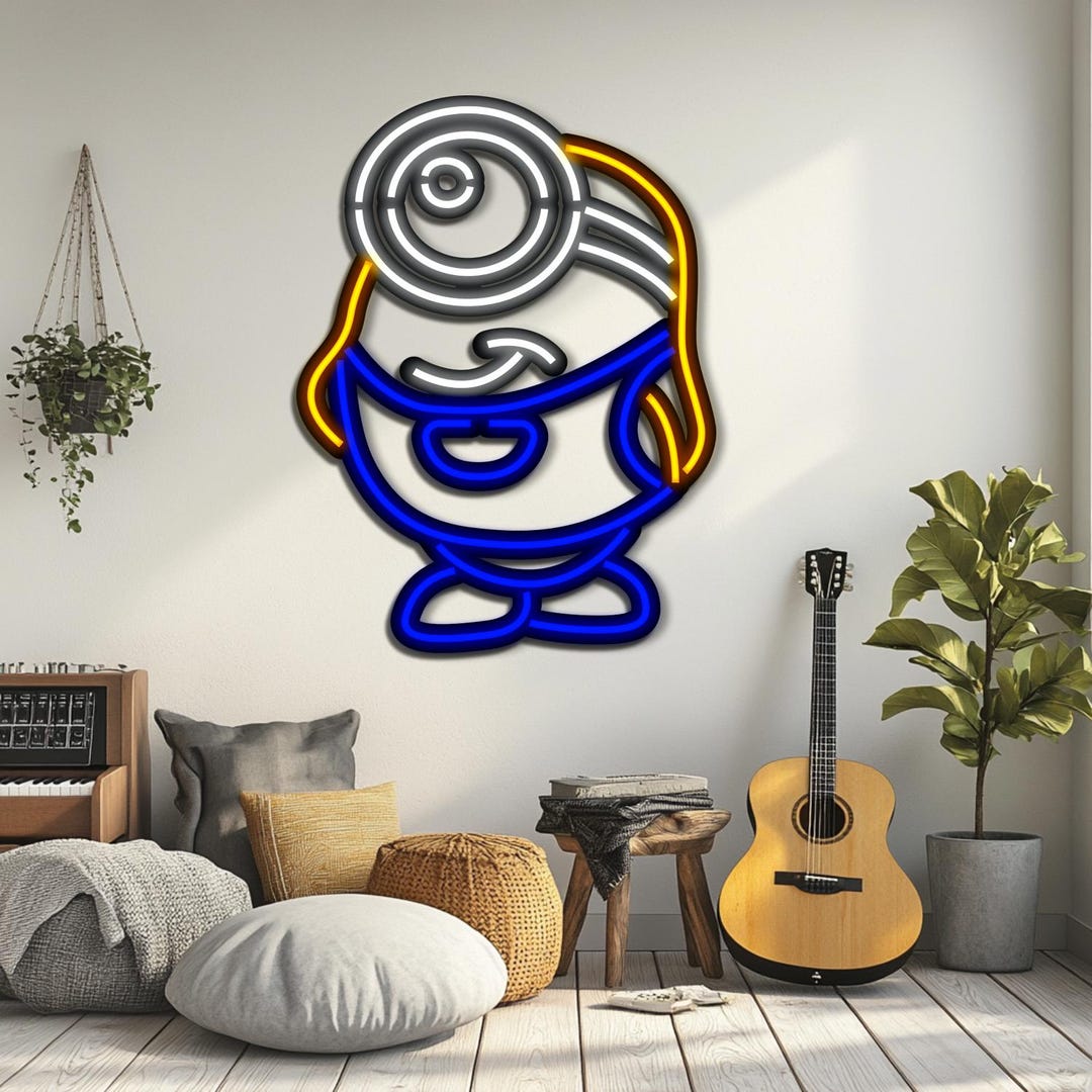 Movie Metal Neon Sign, Neon Wall Art, Neon Light Sign, Custom Neon Sign ...