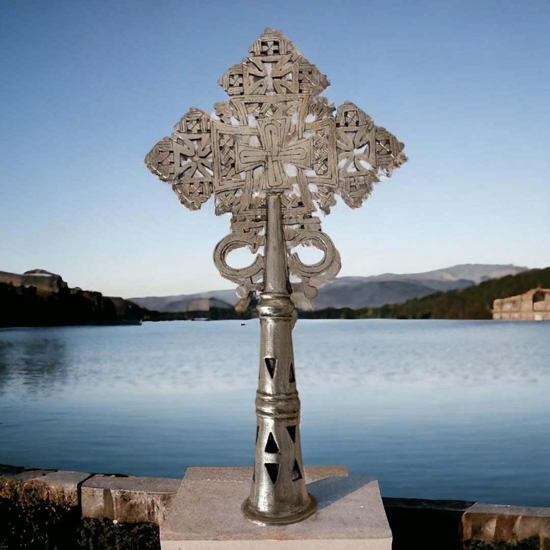 Ethiopian Orthodox Coptic Table Cross (handcrafted Religious Symbol) - Etsy