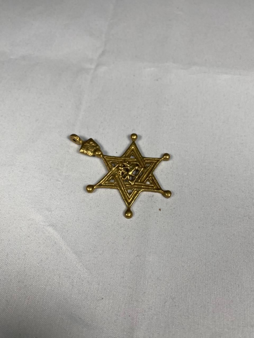 Lion of Judah Star Pendant – Ethiopian Symbolic Jewelry - Rastafarian ...