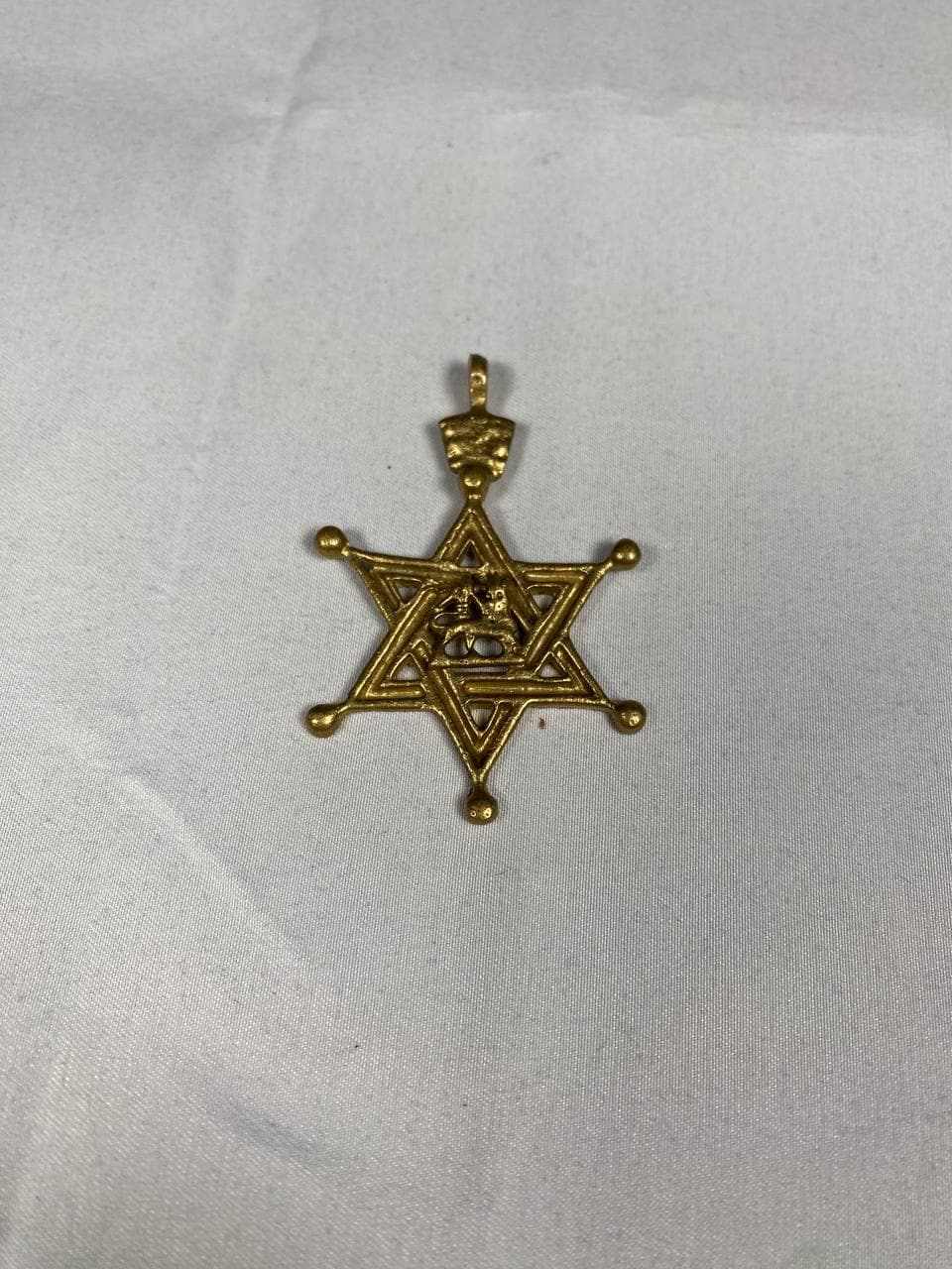 Lion of Judah Star Pendant – Ethiopian Symbolic Jewelry - Rastafarian ...