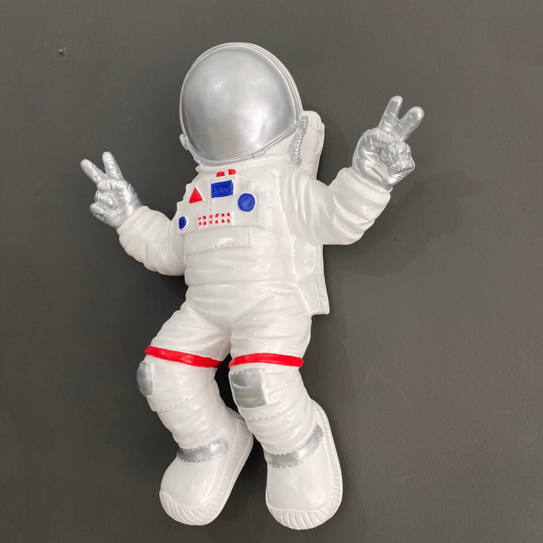 Astronaut Wall Sculpture,astronaut Wall Art, Wall Hanging,3d Wall Decor ...