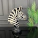 Large Zebra Statues,resin Animal Figurine,african Home Decor,wild ...