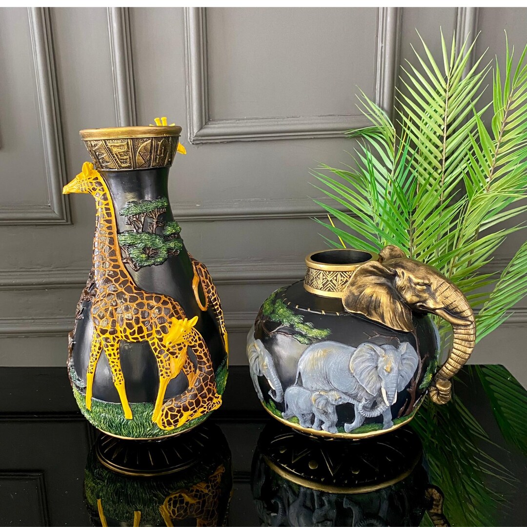 Large Giraffe Vase,giraffe Statue,flower Vase,custom Sculpture,large ...