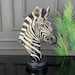 Large Zebra Statues,resin Animal Figurine,african Home Decor,wild ...