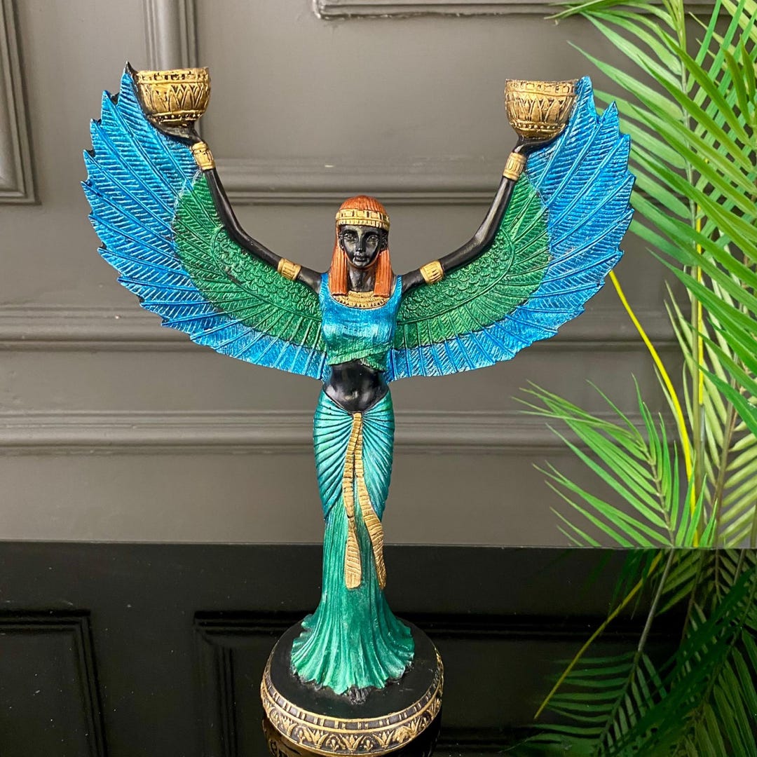 Large Isis Egyptian Statue,egyptian Mythology,egyptian Goddess,ancient ...