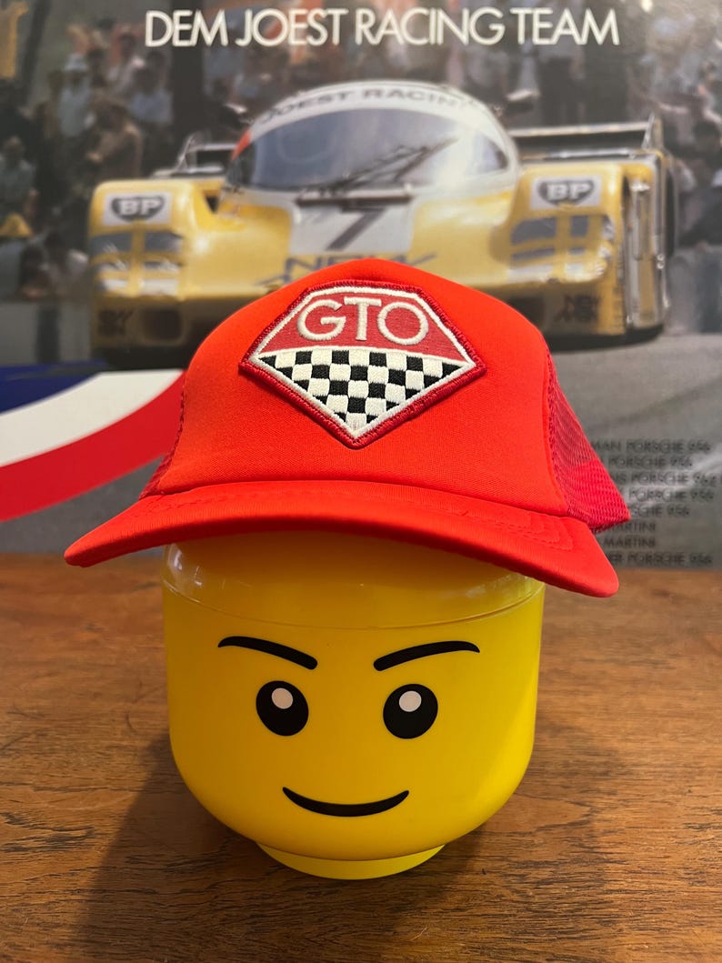 Vintage Motorsport Patch Pontiac GTO Trucker Cap - Etsy