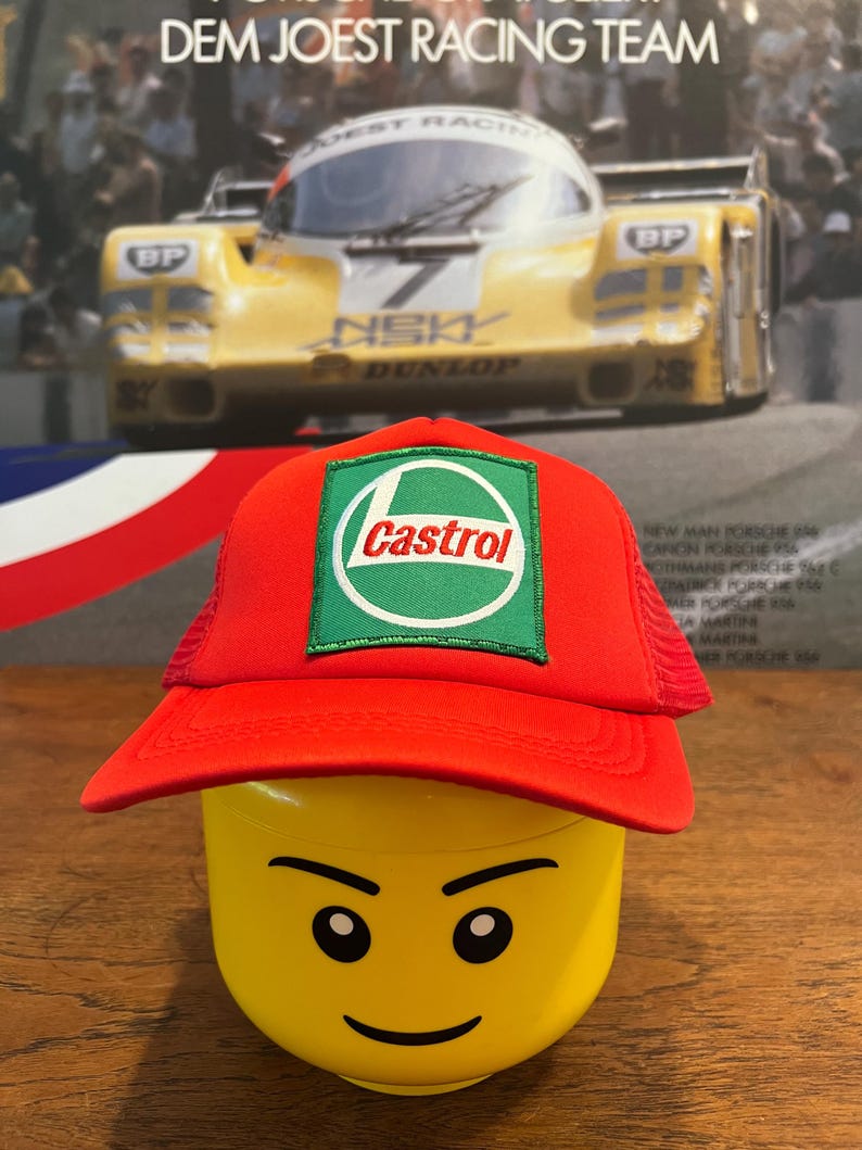 Vintage Motorsport Patch Castrol Oil Trucker Cap - Etsy