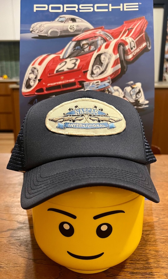 Vintage Motorsport Patch Nascar Trucker Cap - Gem