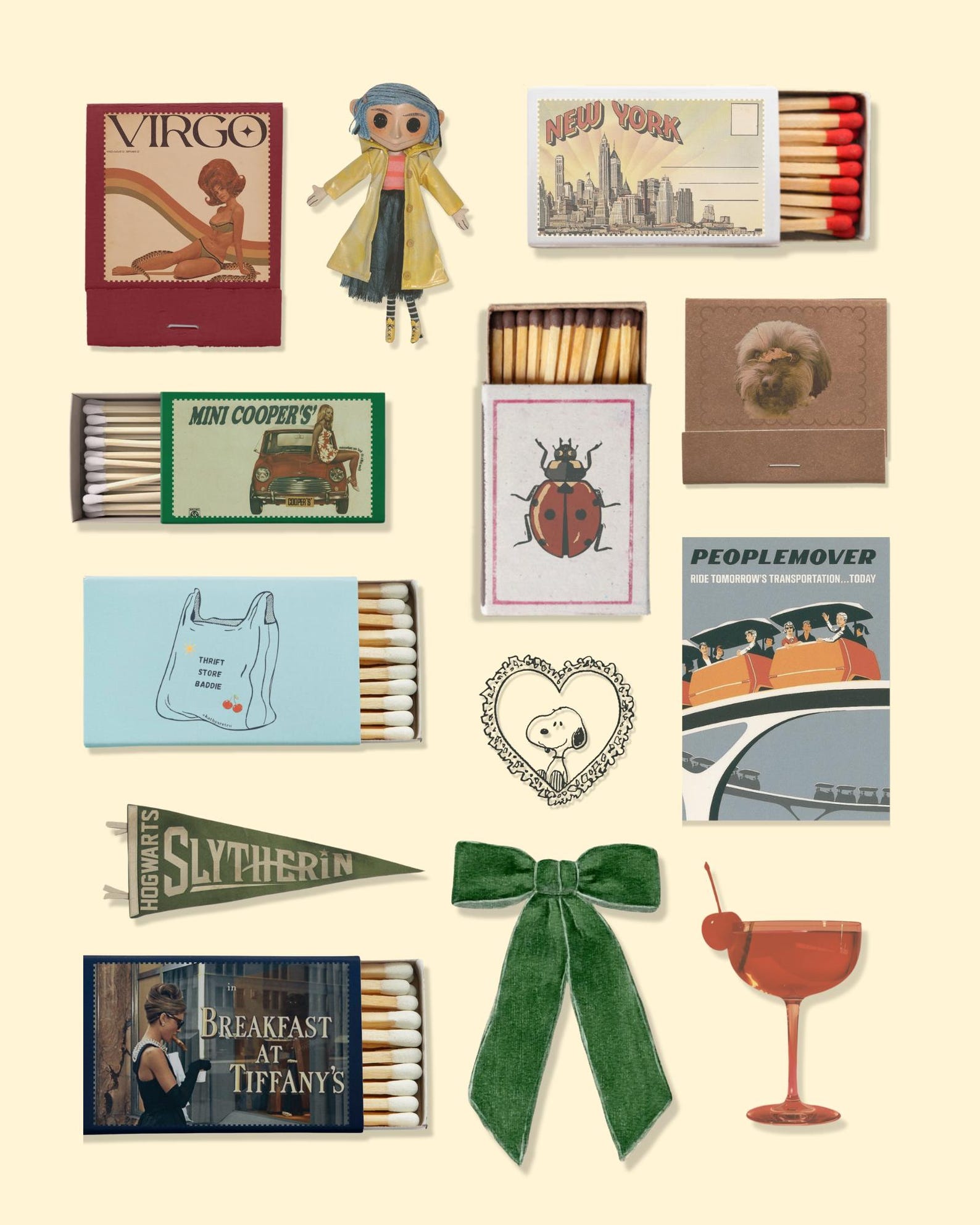 Custom Matchbox Art Print – Vintage-inspired Mini Matchboxes ...