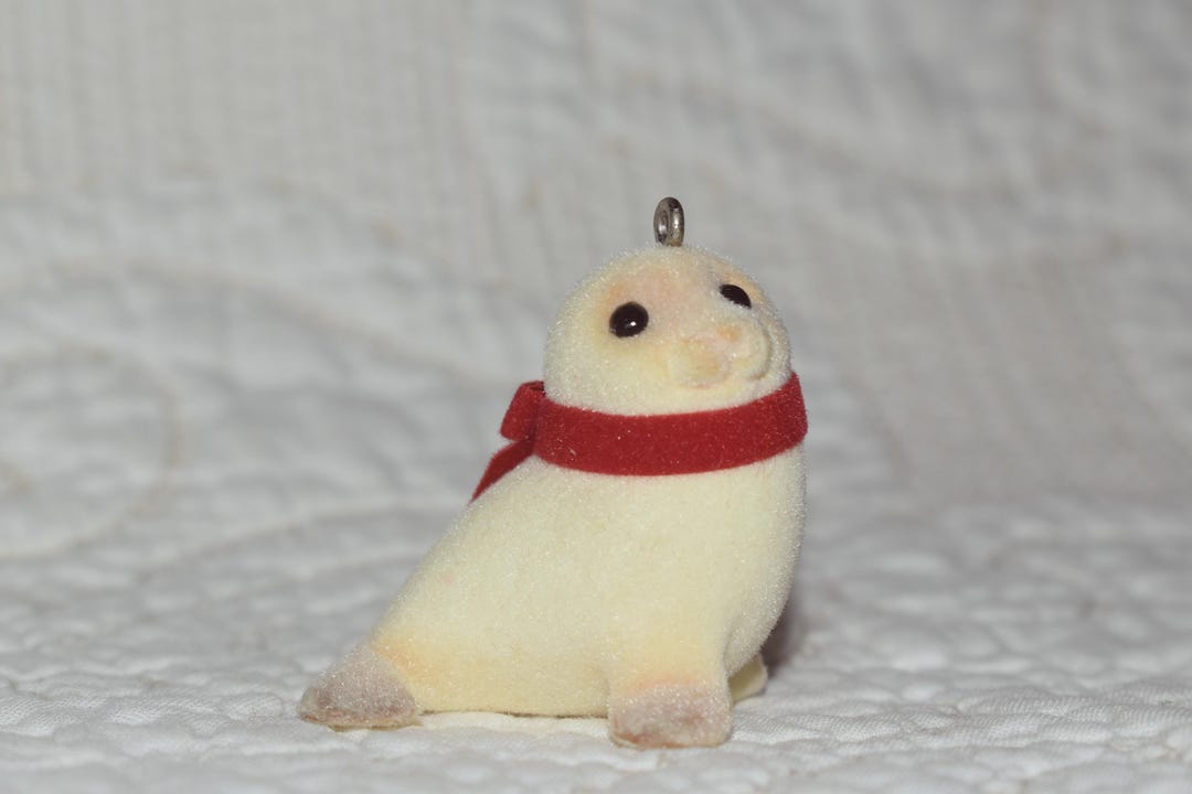 Vintage 1984 Snowy Seal Hallmark Keepsake Ornament, Vintage Seal ...