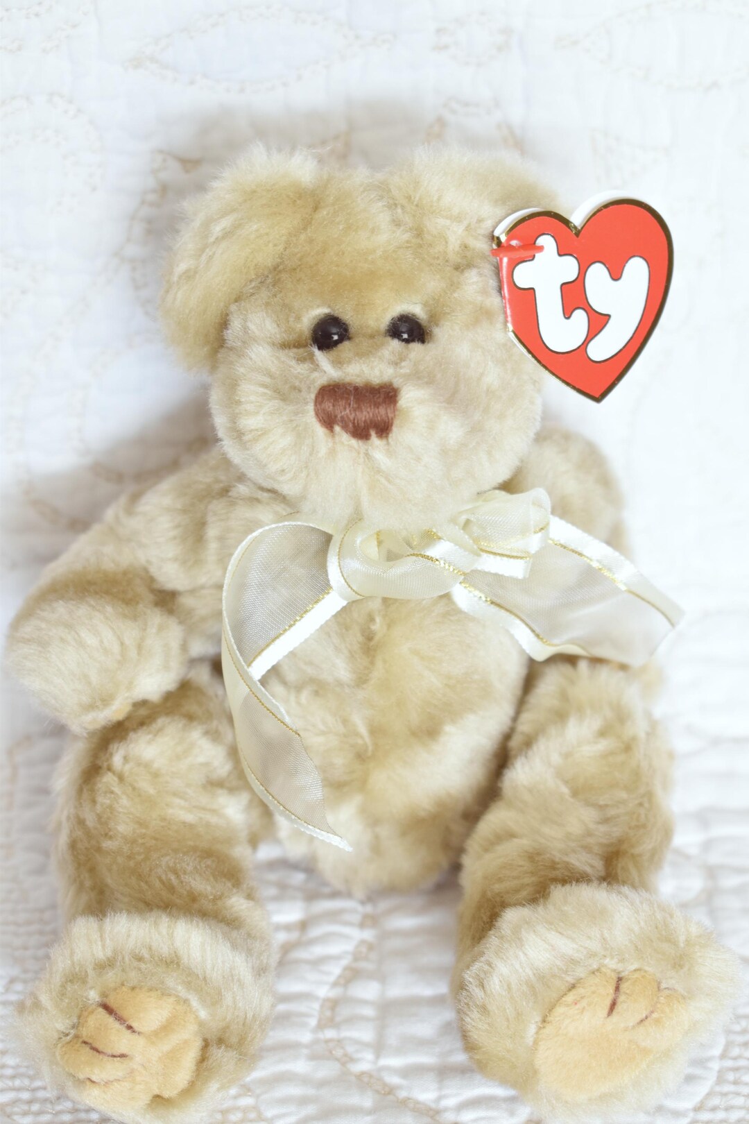 Vintage Beverly the Bear Beanie Baby 1993, Vintage Bear Named Beverly ...