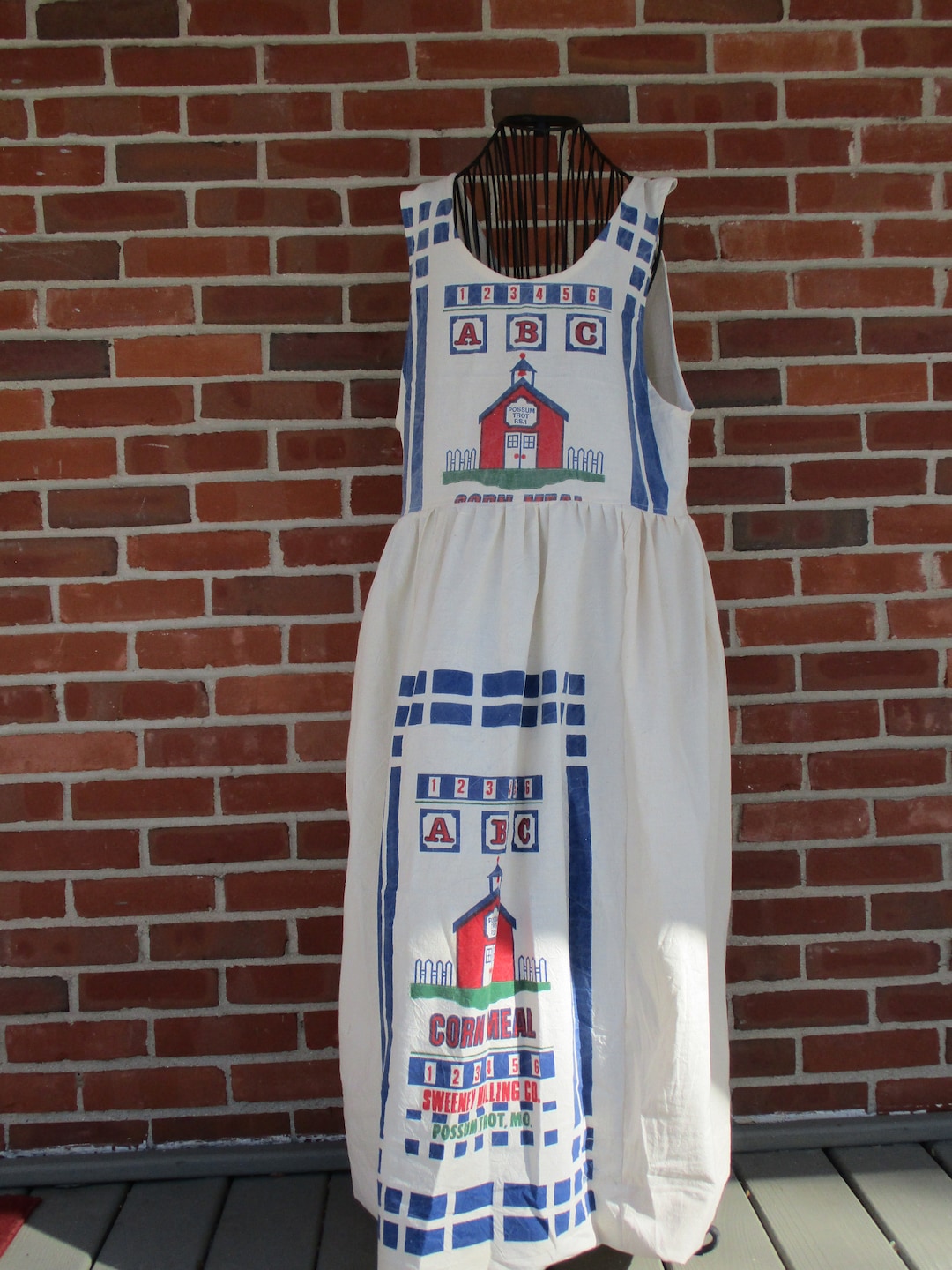 Flour Sack Clothing, Jumper, Size MEDIUM, Feed Sack Jumpers, Flour Sack ...