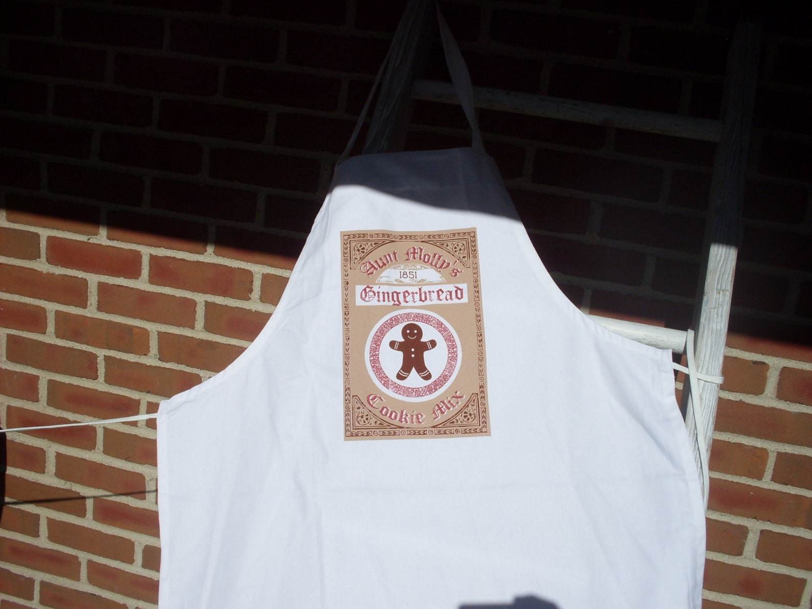 Ginger Bread Man Apron Christmas Apron Chef Apron Cook - Etsy